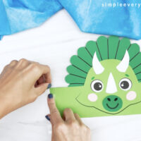 Dinosaur Headband Craft For Kids [Free Template]