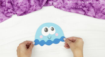 Jellyfish Headband Craft For Kids [Free Template]