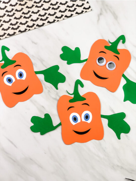 Easy Spookley The Square Pumpkin Craft For Kids [Free Template]