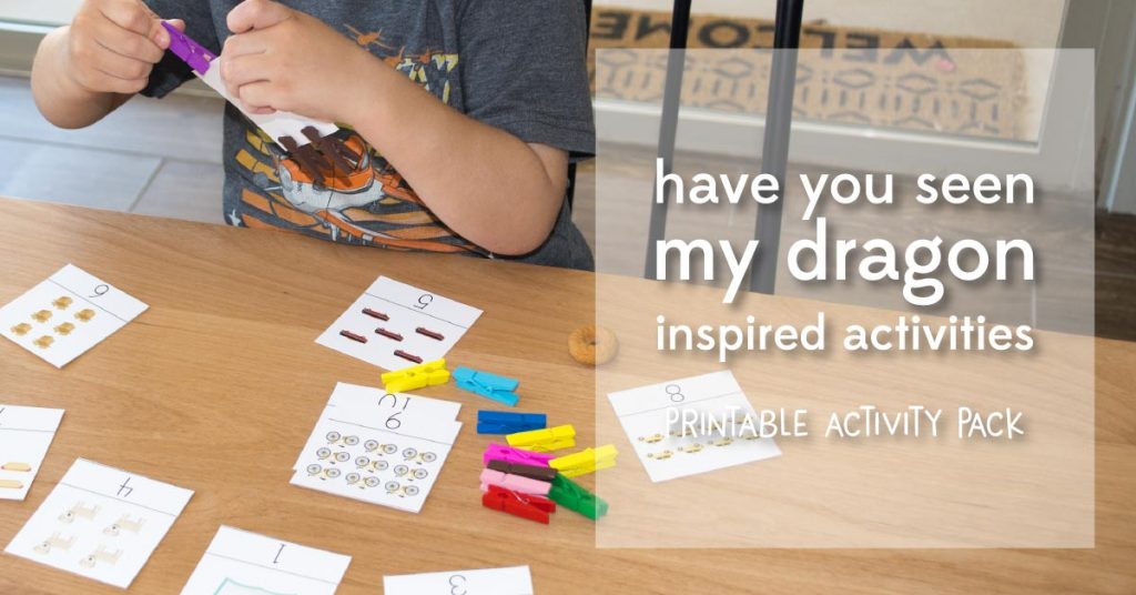 Free Printable Dragon Worksheets For Kids