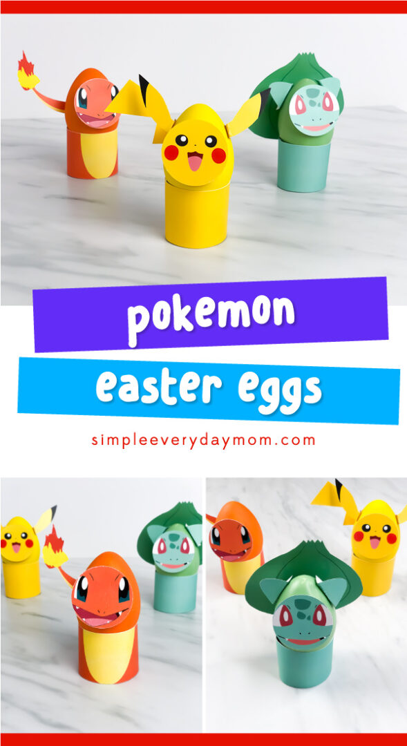 DIY Pokemon Easter Eggs [Free Printable]