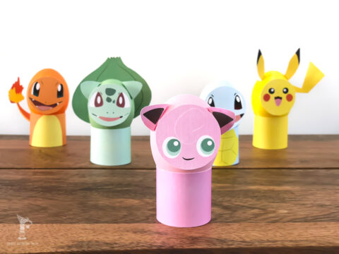 DIY Pokemon Easter Eggs [Free Printable]