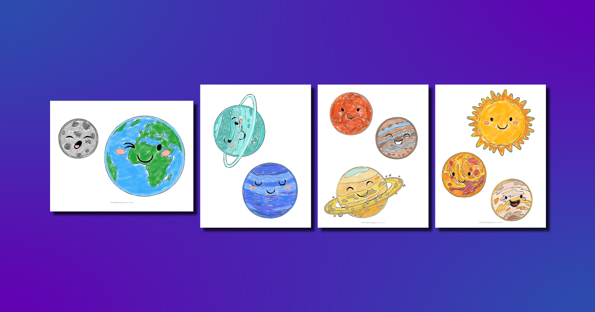 Free Printable Space Coloring Pages For Kids