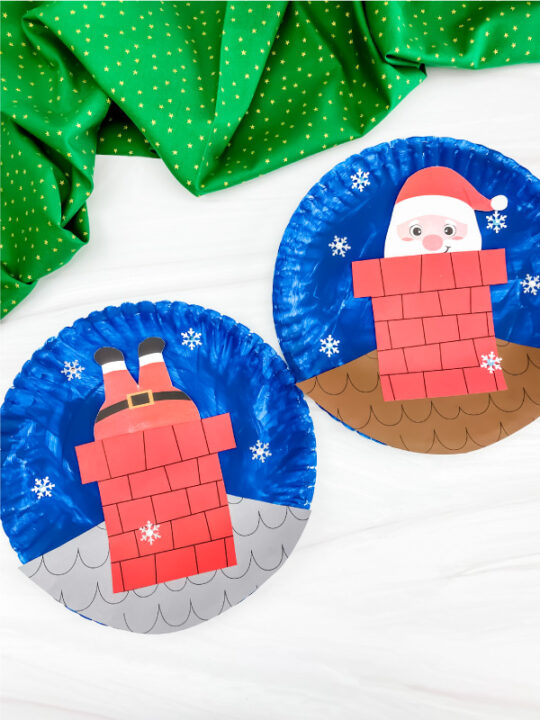 30+ Santa Crafts for Kids to Make This Christmas
