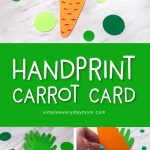 Easter Carrot Card Craft For Kids [Free Template]