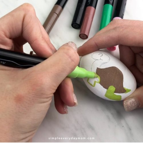 How To Make Easy Turtle Painted Rocks For Kids [VIDEO TUTORIAL]