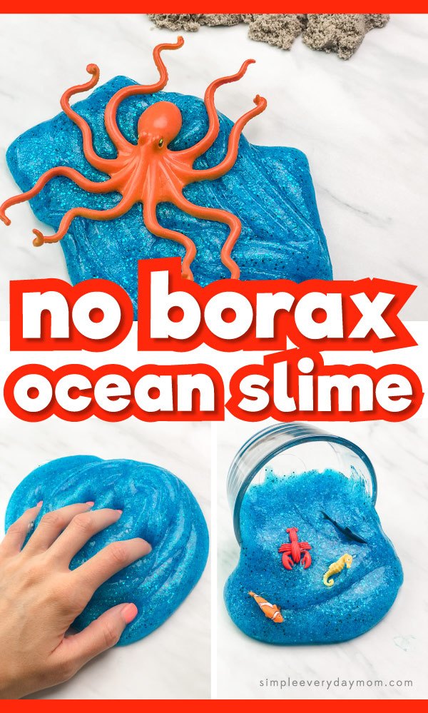 Easy Ocean Slime Recipe For Kids