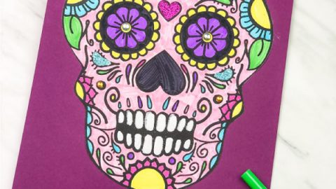 Simple Sugar Skull Designs