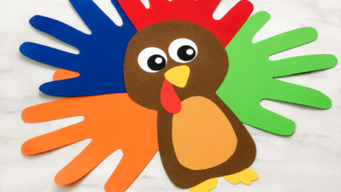Turkey Body Parts Template