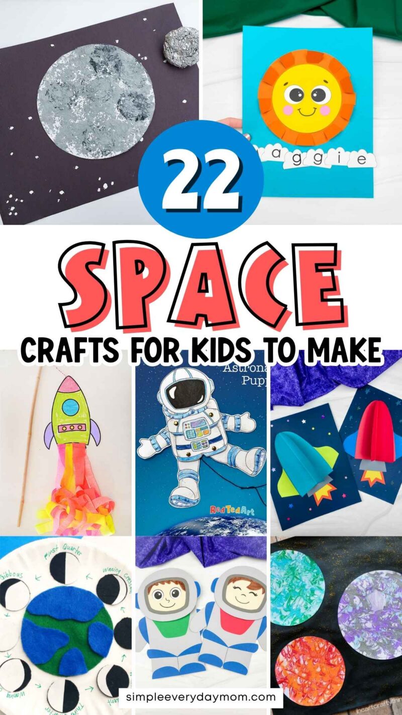 22 Must-Try Space Crafts for Kids!