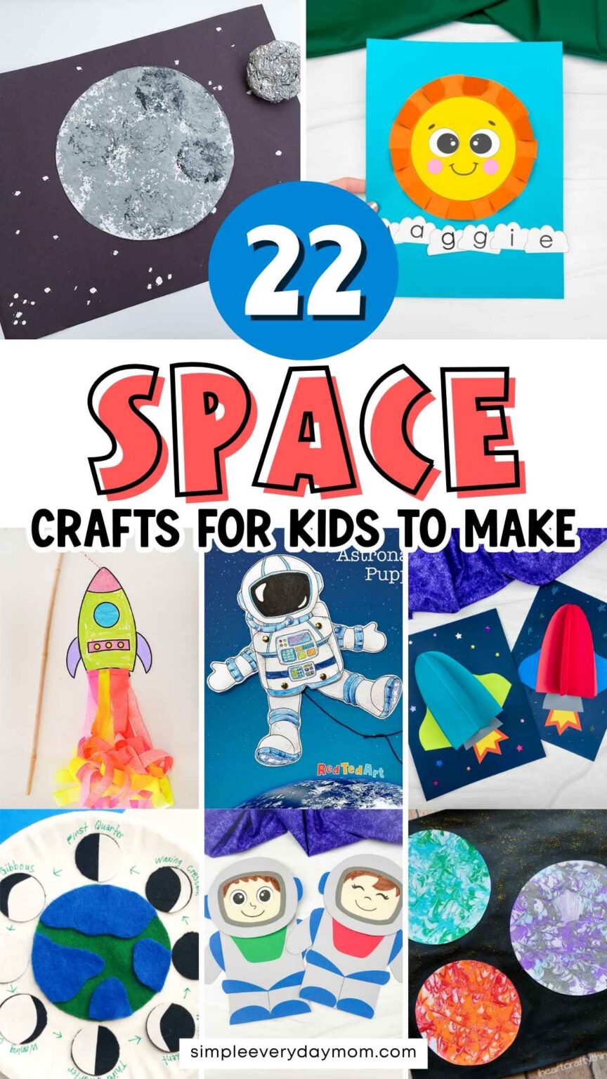 22 Must-Try Space Crafts for Kids!