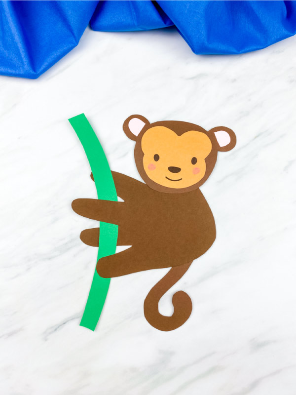 Handprint Monkey Craft