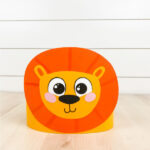Lion Headband Craft For Kids [Free Template]