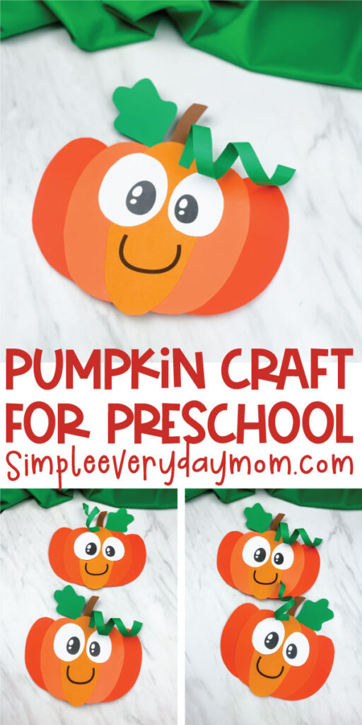 Pumpkin Craft For Preschoolers FREE Template Pumpkin Craft For Preschoolers FREE Template