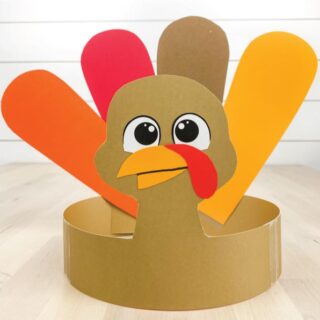 Turkey Headband Craft For Kids [With Free Template]