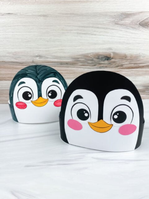 Penguin Headband Craft With Free Template
