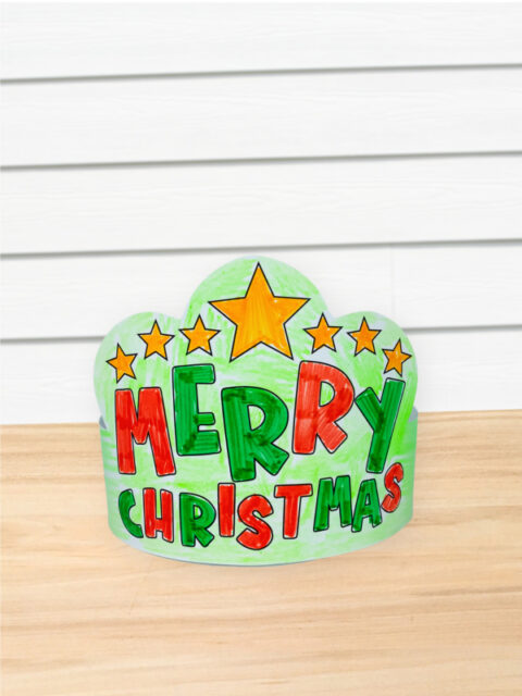Merry Christmas Headband Printable [Freebie]