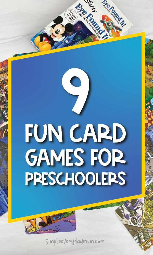 9 Fun Card Games For Preschoolers 9 Fun Card Games For Preschoolers
