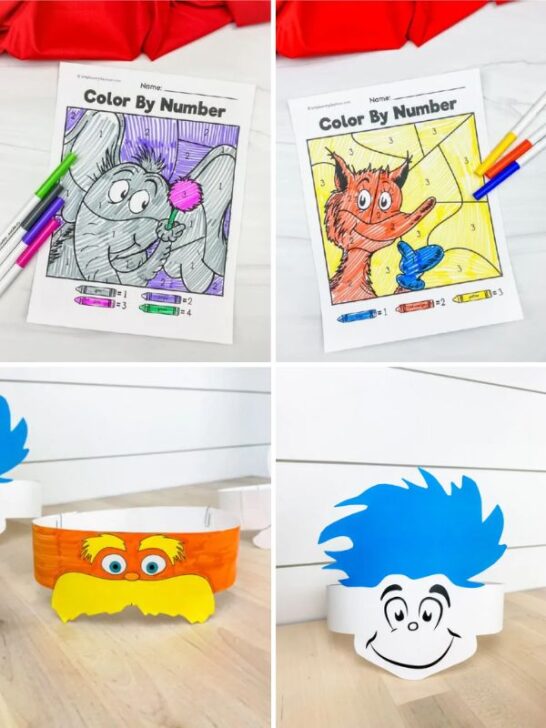 Horton Hears A Who Handprint Craft [Free Template]