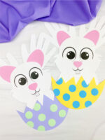 Cute Handprint Easter Bunny Craft [Free Template]