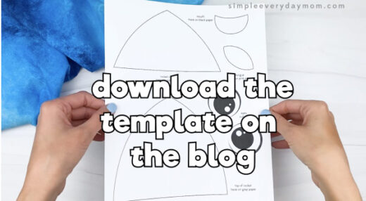 Rocket Puppet Template For Kids [Free Printable]