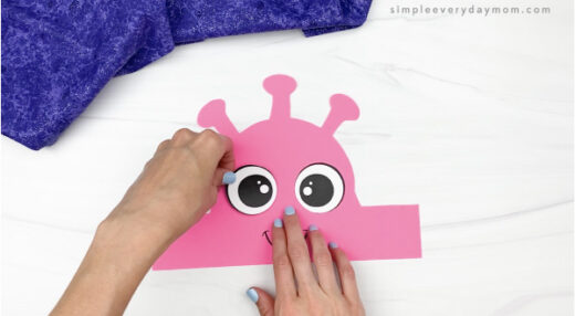 Alien Headband Craft For Kids [Free Template]