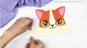 Cat Headband Craft For Kids [Free Template]