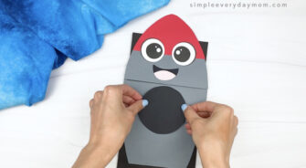 Rocket Puppet Template For Kids [Free Printable]