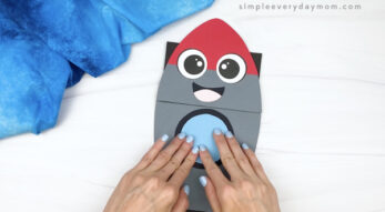 Rocket Puppet Template For Kids [Free Printable]
