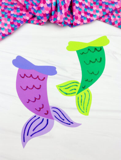20+ Mermaid Crafts for Kids That Make a Splash