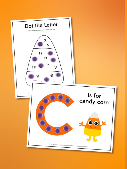 Candy Corn Worksheets For Preschool [FREE Printable]