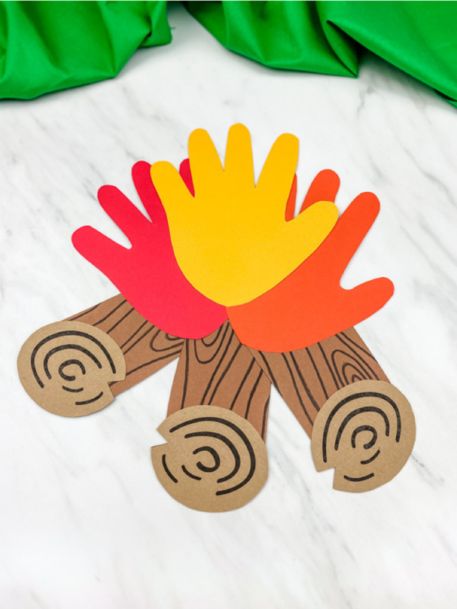 Fire Template For Kids