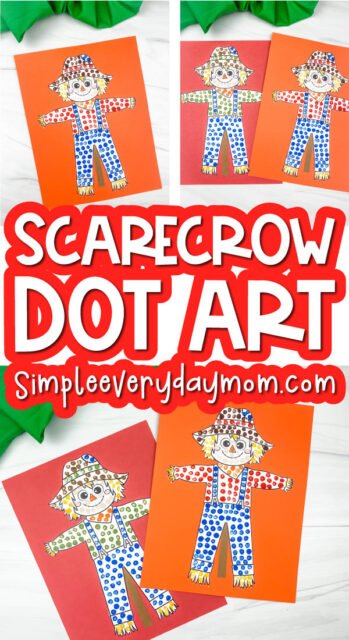 Scarecrow Art Activity For Kids [Free Printable]