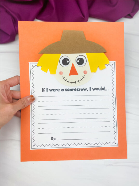 Scarecrow Craftivity For Kids [Free Printable]