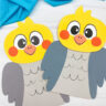 Bird Paper Bag Puppet Craft For Kids [Free Template]