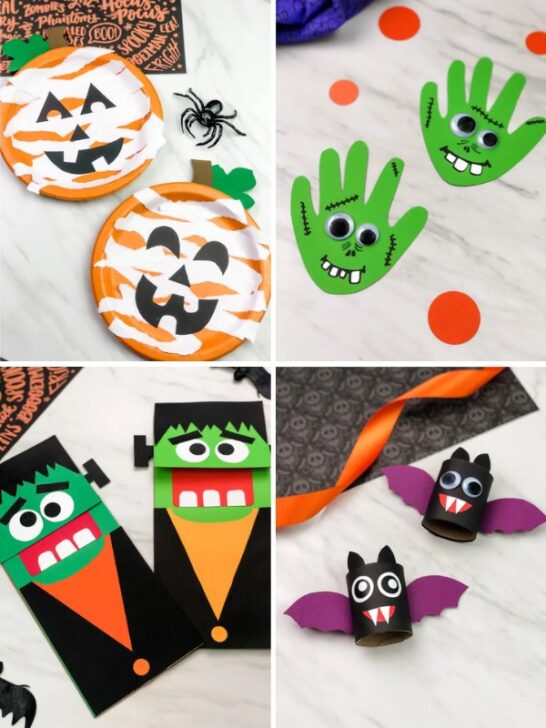 Frankenstein Cut And Paste Craft [FREE Printable]