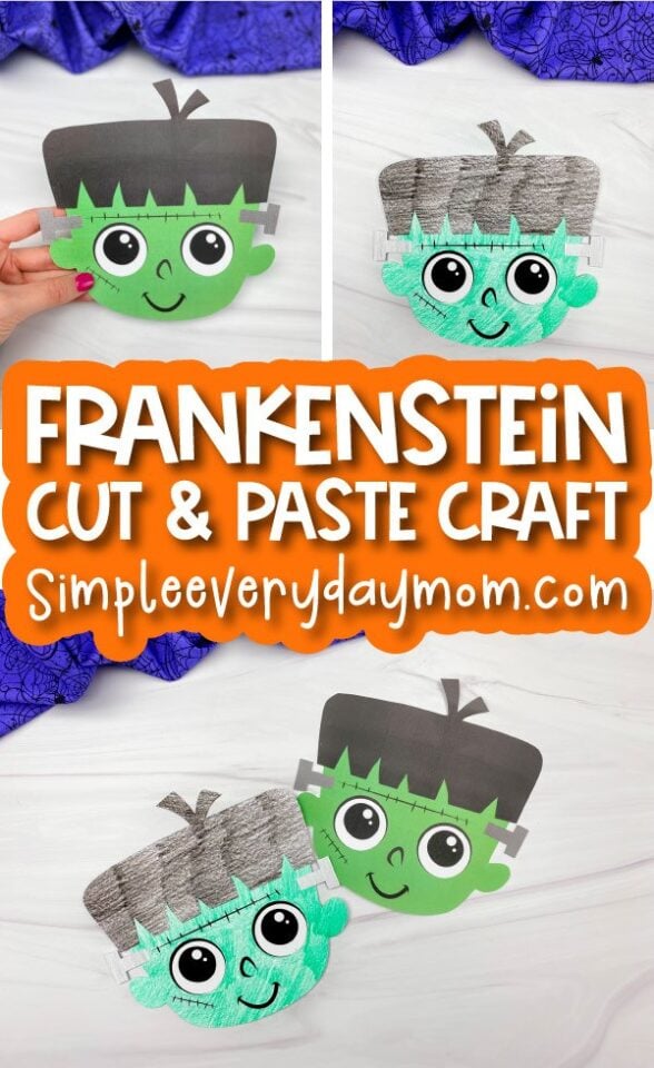 Frankenstein Cut And Paste Craft [FREE Printable]