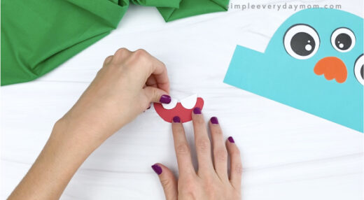 Monster Headband Craft For Kids [Free Template]