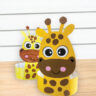 Giraffe Headband Craft For Kids [Free Template]