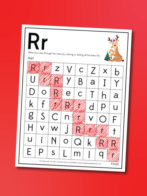 Reindeer Worksheets For Kids [Free Printables]