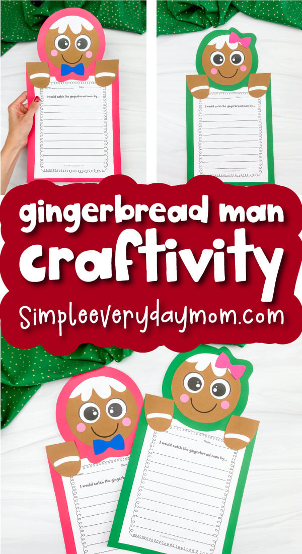 Gingerbread Man Craftivity [Free Template]