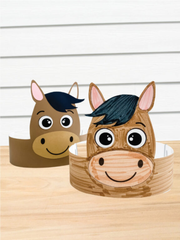 10+ Horse Chinese New Year Crafts for Kids to Celebrate the Year of the ...