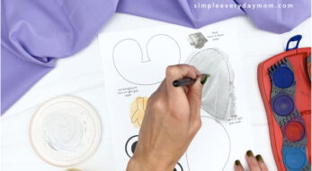 Snowy Owl Printable Craft For Kids [Freebie]