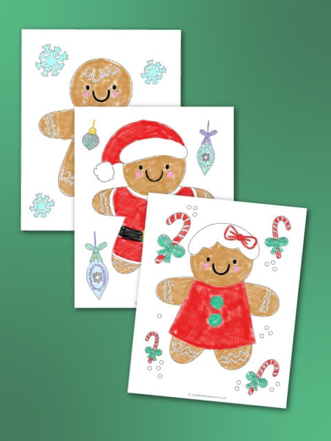 21 FREE + Fun Gingerbread Man Printables for Learning and Play