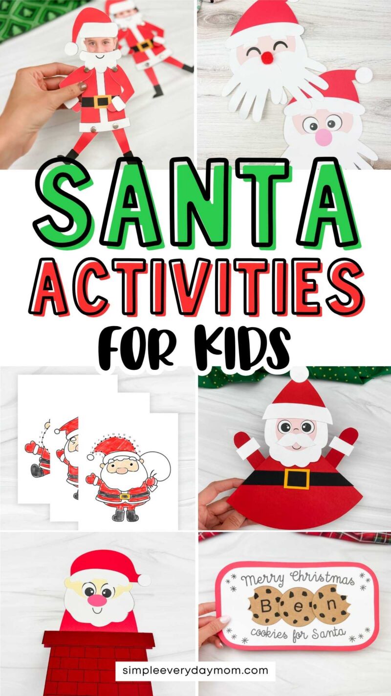 28 Jolly Santa Activities For Kids