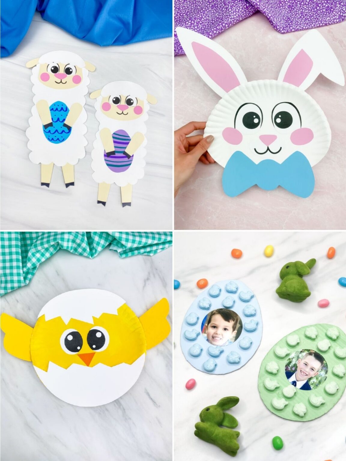 Printable Easter Bunny Craft For Kids [Free Template]