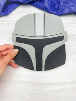 Mandalorian Papercraft For Kids [Free Template]