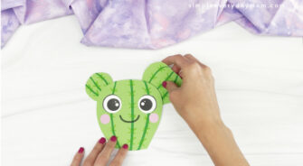 Mother's Day Cactus Craft [Free Template]