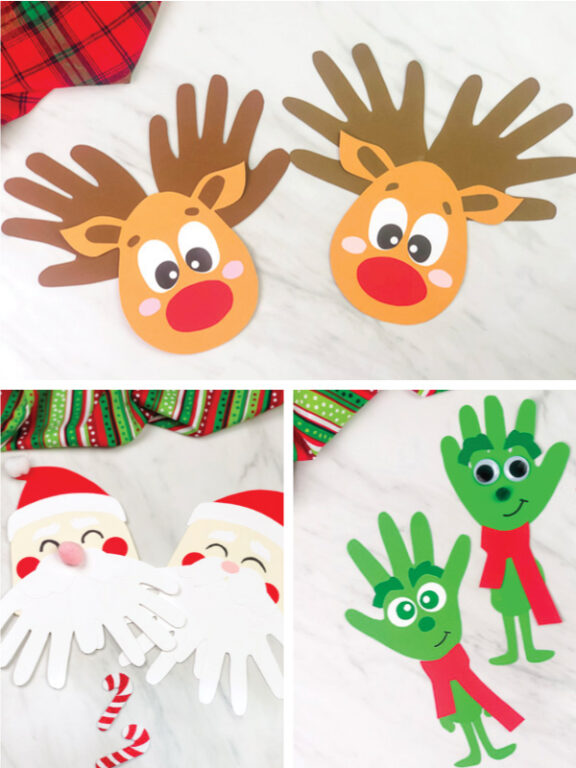 53 Fun Handprint Crafts For Kids [Free Templates] - Simple Everyday Mom