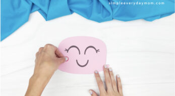 Jellyfish Paper Bag Puppet Craft For Kids [Free Template]